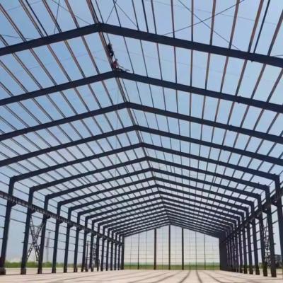China High Load Bearing Steel Frame Warehouse For Bulk Goods Stacking Storage for sale