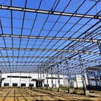 China Quick Assembly Prefabricated Steel Warehouse For Temporary Stock Storage for sale
