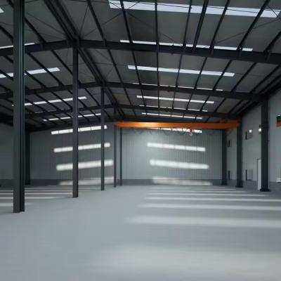 China Light Weight Prefabricated Steel Structure Warehouse Building 200000 Tons Annual Output for sale