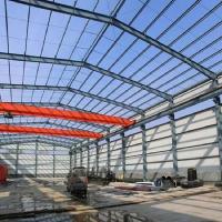 China Q355B Galvanized Prefabricated Steel Structure Metal Frame Warehouse 355 MPa for sale