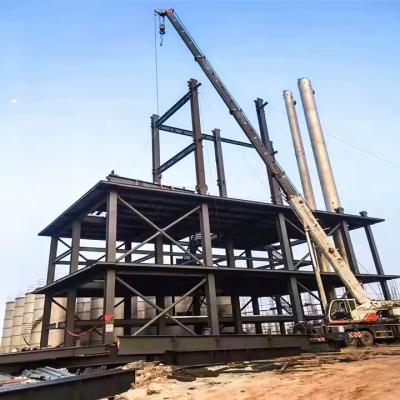 China Modern Design Prefab Steel Structure Warehouse Light Industrial Building Q355B for sale