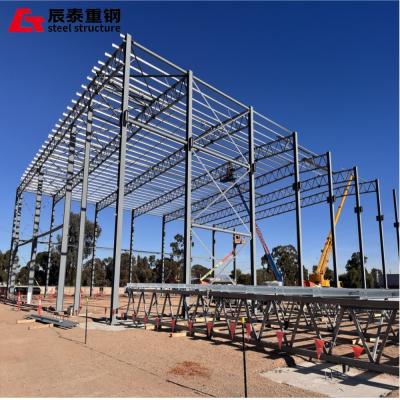 China Prefabricated Long Span Portal Steel Frame Workshop 4000-15000mm H Beam for sale