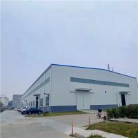China Heavy Pre Engineered Steel Structure Warehouse Building Q235 Main Steel Glass Wool Insulation for sale