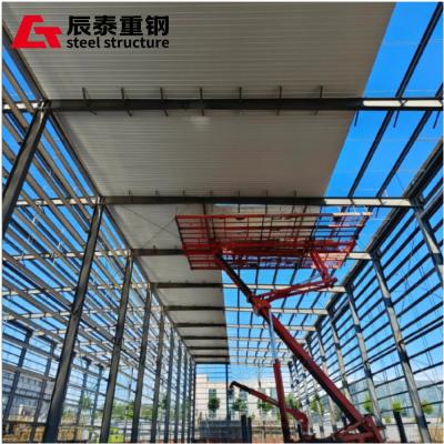 China Economic Prefab Steel Storage Warehouse For Small Business Inventory Use for sale