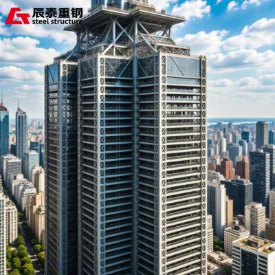 China Sound Insulated Multi-layer Steel Building for Office & Quiet Workshop Use for sale