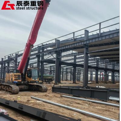 China Environmental Protection Galvanized Metal Material Steel Structure Workshop for sale