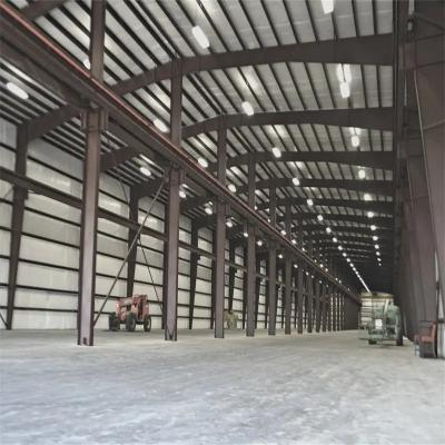 China Prefab Long Life Span Steel Structure Building Metal Frame Workshop Modular for sale