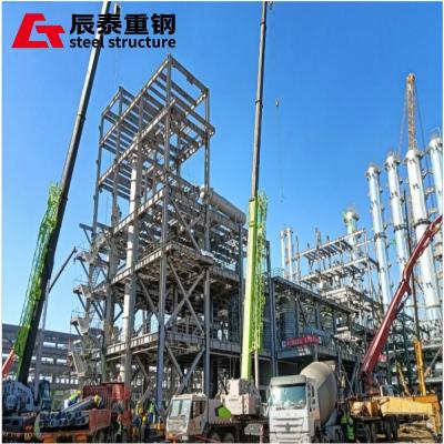 China High-Strength Seismic Galvanized Steel Petrochemical Frame Q345R 25-Year Design Life for sale
