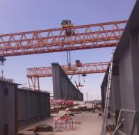 China Hot Dip Galvanized Steel Truss Bridge Heavy Load 50m Span Permanent Bridge for sale