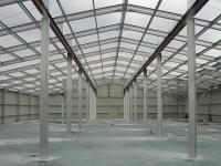 China Prefab Steel Chicken Farm Building Gable Roof 30 Year Lifespan 240km/h Wind Resistance for sale