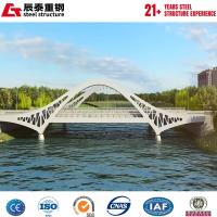 China Custom Steel Truss Bridge Hot-Dipped Galvanized Permanent Bridge 35-50 Days Lead Time for sale
