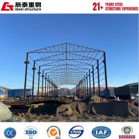 China Prefabricated Steel Structure Industrial Warehouse Building 20-40m Span Custom Design for sale
