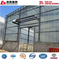 China Prefabricated Large Span Intelligent Steel Structure Farm Breeding Building 75mm Insulation for sale