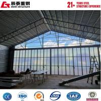 China Custom Size Metal Prefabricated Warehouse with Complete Drainage System for sale