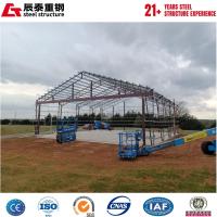 China Pre-engineered Galvanized Metal Steel Warehouse with Insulated Roof Panel for sale