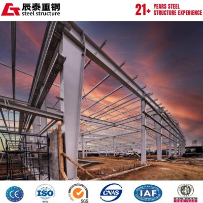 China Q355B Steel Structure Warehouse Customized Size for Industrial Storage for sale