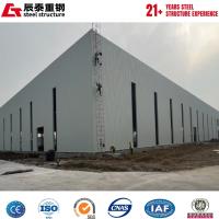 China Steel Structure Workshop 50 Year Service Life 15-30m Span H Beam Frame for sale