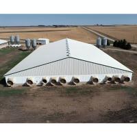 China Galvanized Steel Layer Broiler Chicken Farm Building 280km/h Wind 200kg/m² Snow for sale