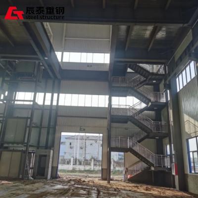 China Hot Dipped Galvanized Multi-story Steel Building with Full Anti-rust Protection for sale