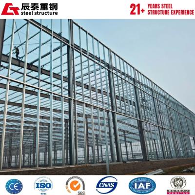 China Lightweight Steel Structure Workshop Q235B Q355B H Beam Modular Factory Building for sale