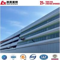 China Factory prefabricated construction efficient large span galvanized steel structure workshop building for sale