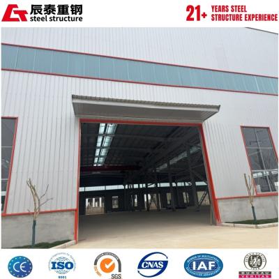 China Steel Structure Frame Building High Strength Bolt Connection Large Span Warehouse Q355B 30m for sale