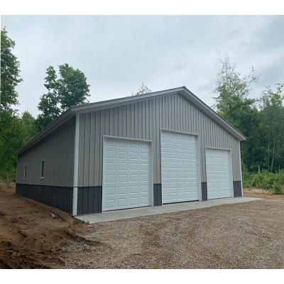 China Economical Steel Structure Warehouse Large Span 30-60m Corrosion Resistance ISO 12944 C4 for sale