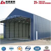 China Hot Rolled H Section Steel Structure Aircraft Hangar Building 50m Span for sale
