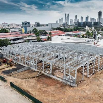 China Prefabricated Steel Structure Warehouse Q235B Q355B Fast Assembly Factory Building for sale