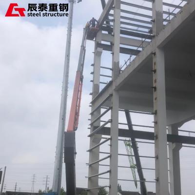 China Steel Structure Warehouse Q235B Q355B H Beam Main Frame 30m Span Industrial Building for sale