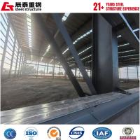 China Galvanized Steel Structure Workshop Building 20-60m Span H Beam Industrial Factory for sale