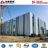 China Custom Galvanized Steel Structure Workshop Building with Natural Lighting Solution H Beam 4000-15000mm for sale