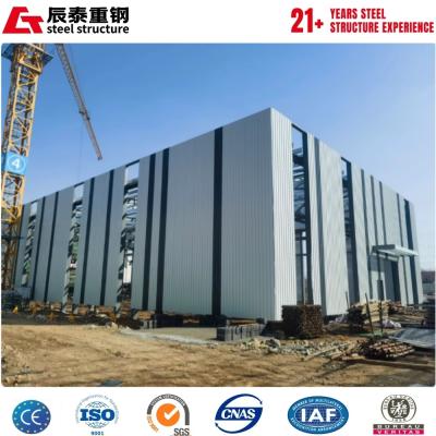 China Custom Galvanized Steel Structure Workshop Building with Natural Lighting Solution H Beam 4000-15000mm for sale