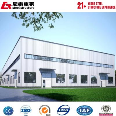 China Steel Structure Warehouse Building 20-30m Span for E-Commerce and Garment Factory for sale