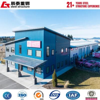China Flexible Steel Structure Office Building Customizable H-Steel Frame 6% More Space for sale
