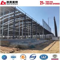 China Low Maintenance Color Coated Multi-storey Steel Building Long Service Life for sale