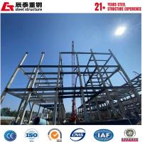 China High Strength Hot Rolled H Beam Steel Structure Prefabricated Industrial Frame Building 25 Year Design Life for sale