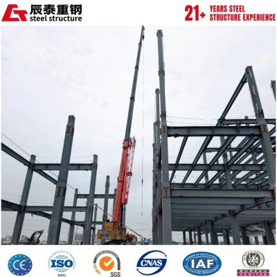 China Prefabricated Hot-Rolled H-Shaped Steel Structure Industrial Frame Building 25 Year for sale