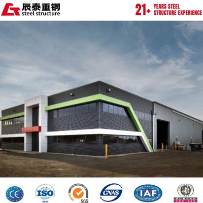China Integrated Steel Structure Office and Factory Building 30-50 Percent Shorter Construction Cycle for sale