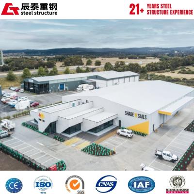 China Steel Structure Office and Factory Building Custom Welded H Steel 30-50% Faster Construction for sale