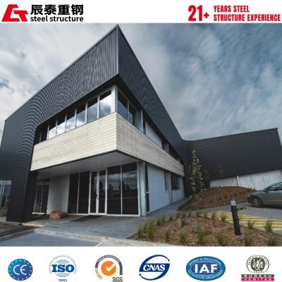 China Steel Structure Multi-Story Office Building Customizable Size Welded H Steel Frame for sale
