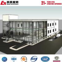 China Column-Free Large-Span Steel Structure Car Showroom Q345 Steel 20m Span for sale