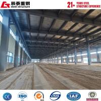 China Wind Resistant Prefabricated Steel Warehouse For Coastal Area Construction for sale