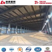 China Wind Resistant Prefabricated Steel Warehouse For Coastal Area Construction for sale