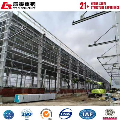 China Field Assembly Steel Structure Workshop for Flexible Production Line Layout Q235B Q355B for sale
