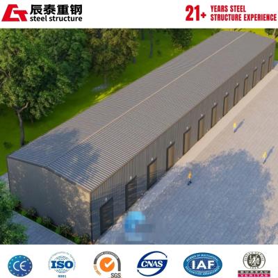 China Steel Column and Beam Unilaminar Q355 Material Steel Structure for Warehouse 100m Span for sale