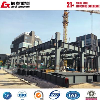 China High Rise Steel Structure Building 13 Floor Office Building Q355B Steel Frame for sale