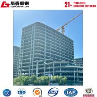 China Earthquake Resistant High Strength High-Rise Steel Structure Building Q355B 200000 Tons Annual Output for sale
