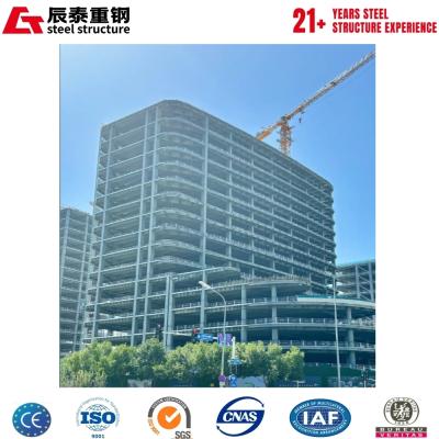 China Earthquake Resistant High Strength High-Rise Steel Structure Building Q355B 200000 Tons Annual Output for sale