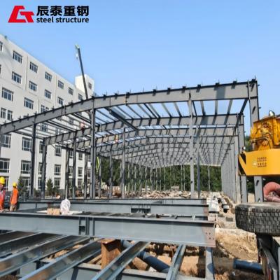 China Steel Structure Workshop Building High Structural Rigidity Q235B Q355B H Beam Modular Expansion for sale